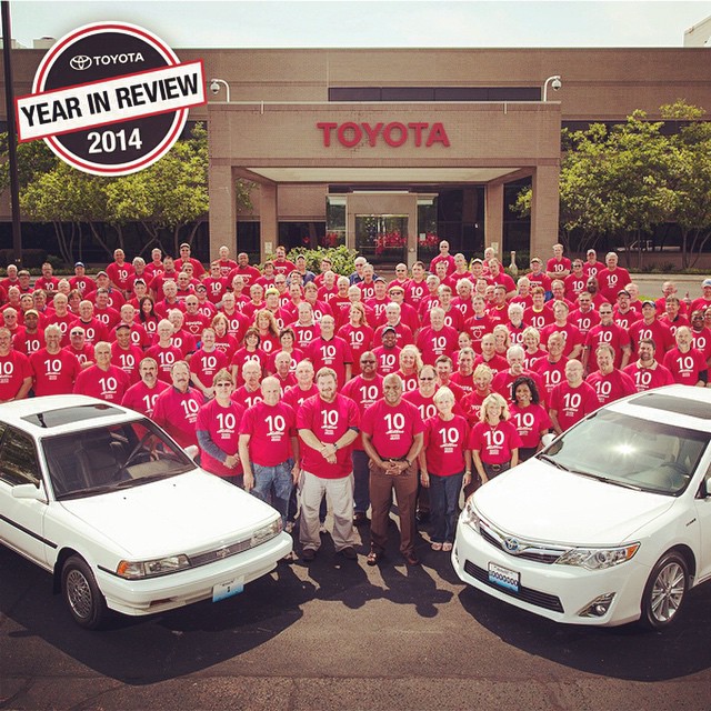 @Toyota: It's been a great year to go places. On May 29 we celebrated ...