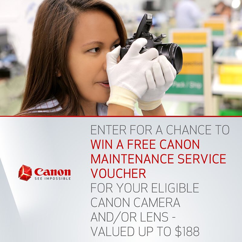 @Canon: Get your Canon EOS cameras and EF lenses ready to capture all ...