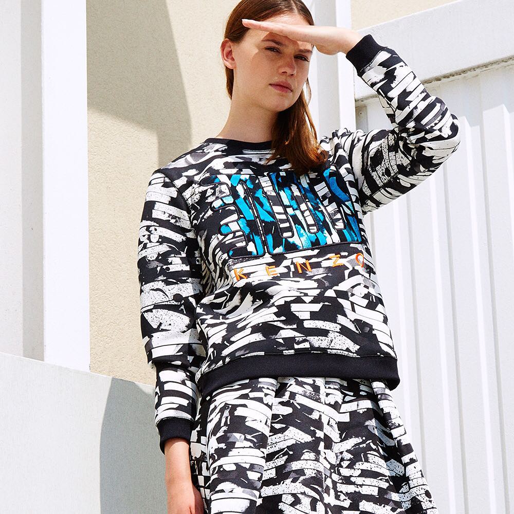 @KENZO: In the mood for a total look? An all new KENZO print is out now ...