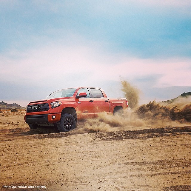 @Toyota: Let’s go mudding, ripping, shredding, tearing, plowing ...