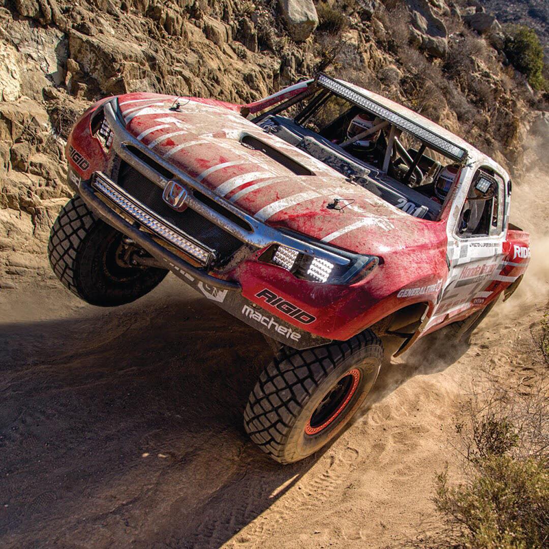 @Honda: The Ridgeline Baja Race Truck took on the desert and rode away ...