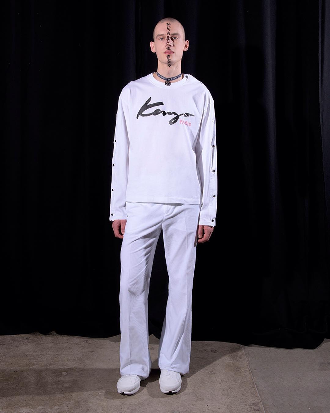 @KENZO: Kenzo Takada's signature on look 19 from Men's Fall-Winter 2016 ...