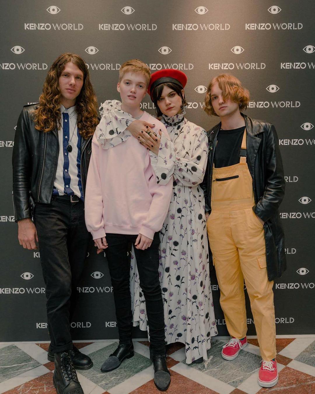 @KENZO: KENZO Crew with @sokothecat wearing a dandelion Fall-Winter ...