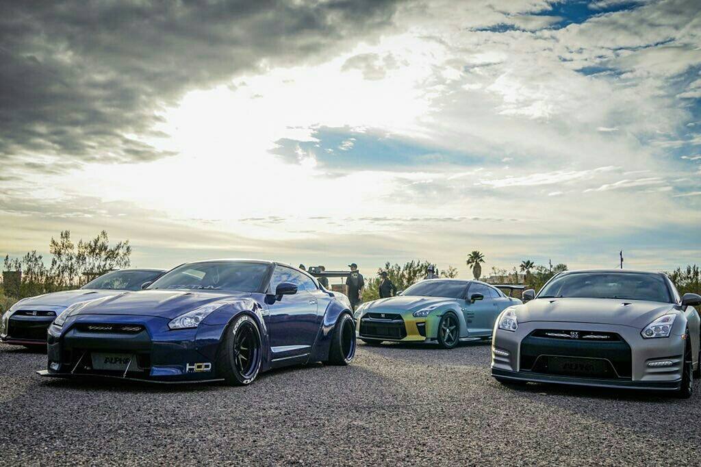 @Nissan: Squad. #OMGTR #GTR #R35 #Squad @tannerfox x @guac_zilla x ...