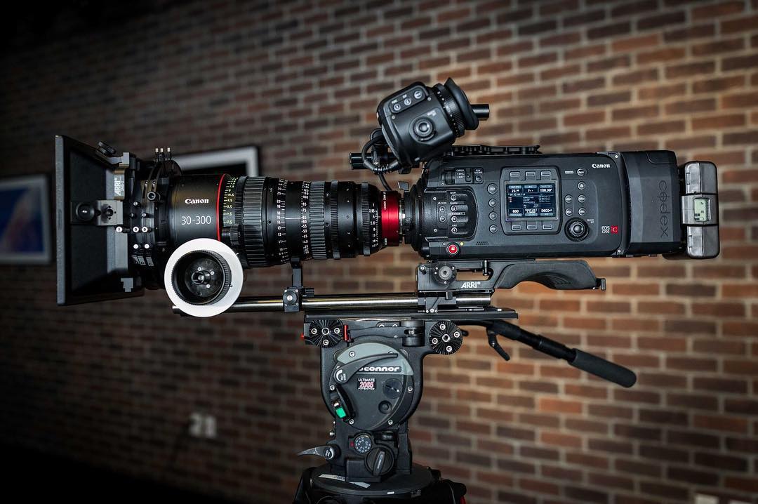 @Canon: The #Canon #EOS #C700 and CN-E 30-300mm zoom lens. Also ...