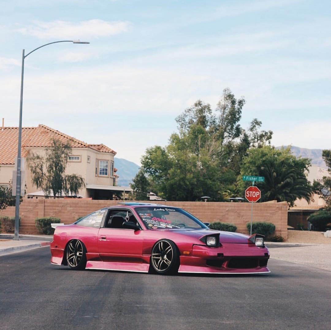 @Nissan: Pink. #SilviaSunday #NissanSilvia #240SX #S13 : @_geohh ...