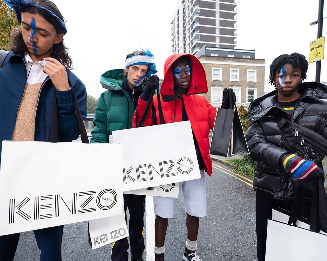 @KENZO: What sparkles together, stays together. For the holiday season ...
