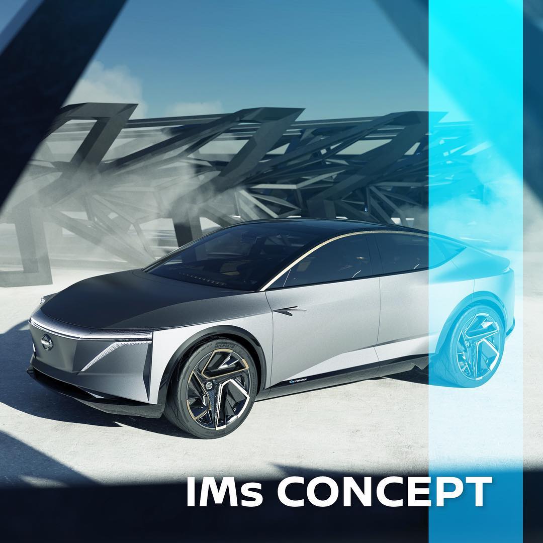 @Nissan: The pure electric all-wheel drive, Nissan IMs concept, has ...