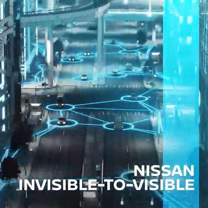 Nissan: Invisible-to-Visible technology merges information from sensors ...