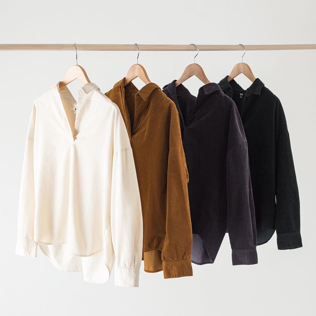 UNIQLO ユニクロ: Stylish shirts leave a lasting impression. #corduroyshirt ...