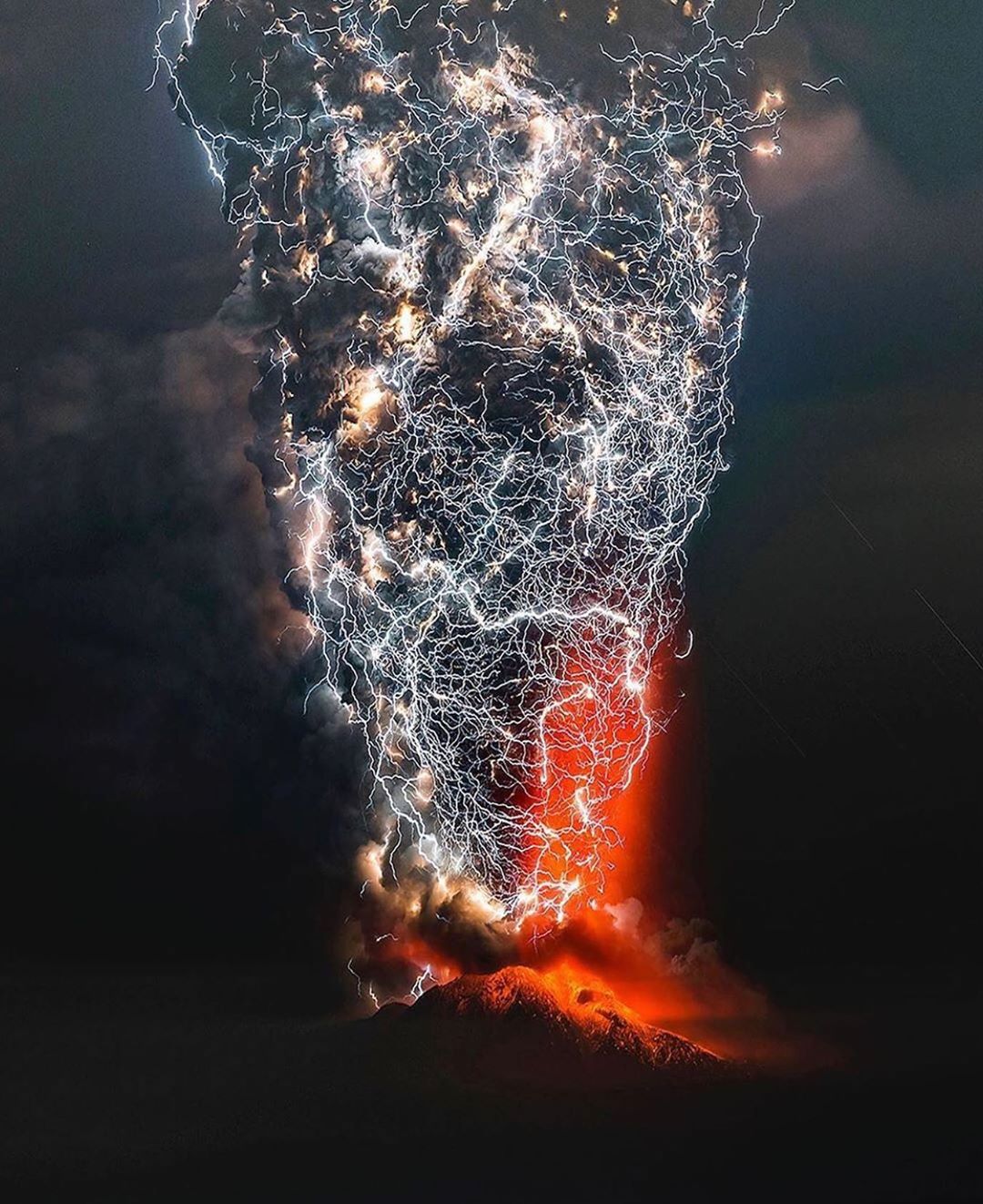 Canon Photography: A stunning capture of volcanic lightning. The ‘dirty ...