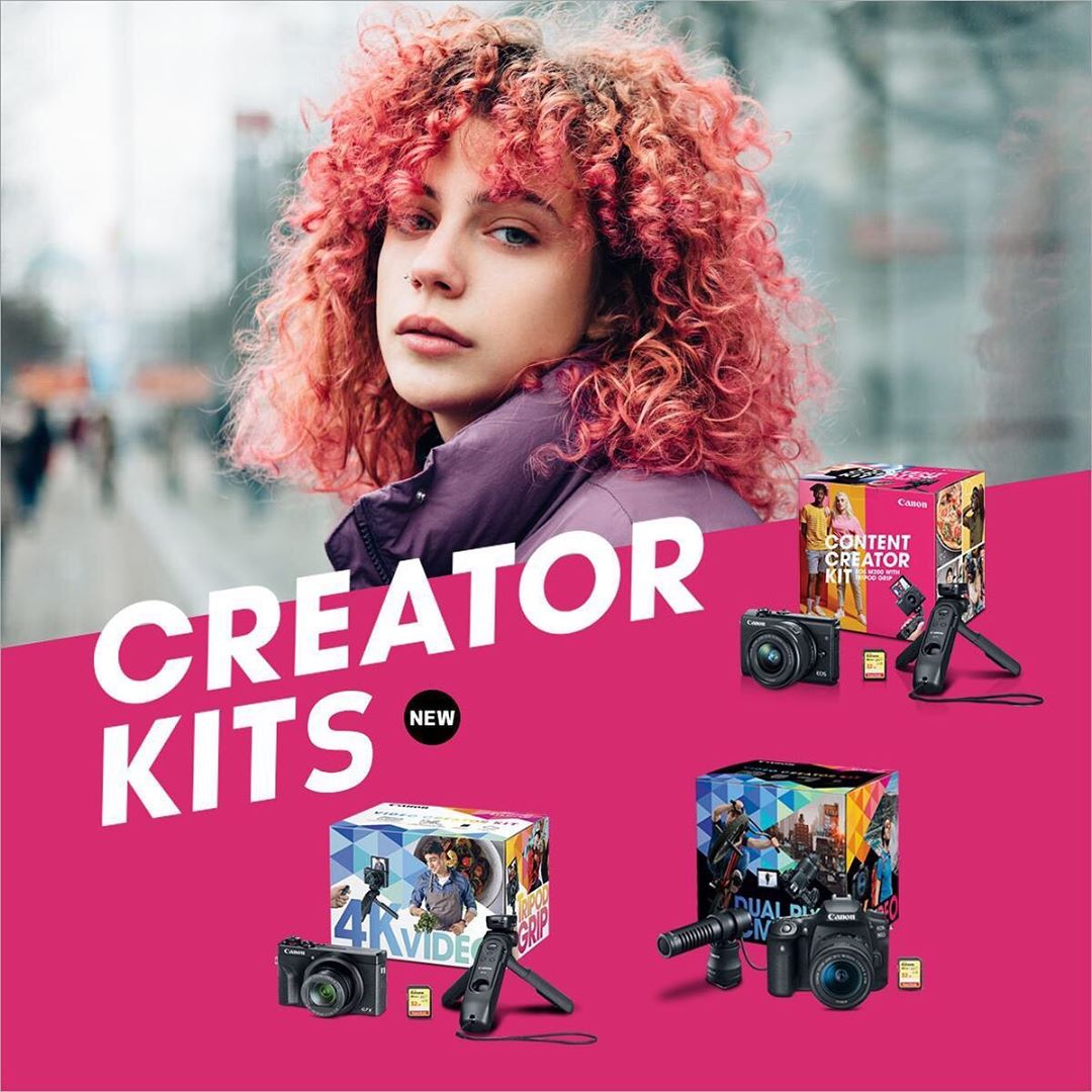 Canon: Step into the spotlight with our newest creator kits, equipped ...