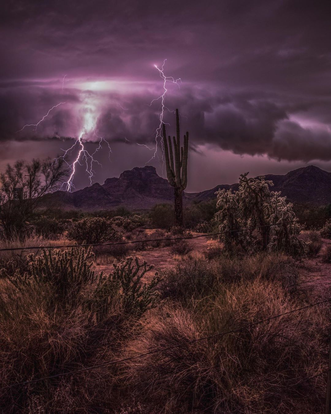 Canon: "Crazy storms have been rolling through the desert the last ...