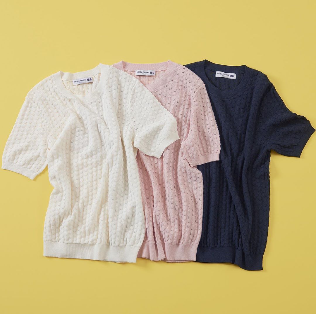 UNIQLO ユニクロ: These INES knit tops goes with everything! We love these ...