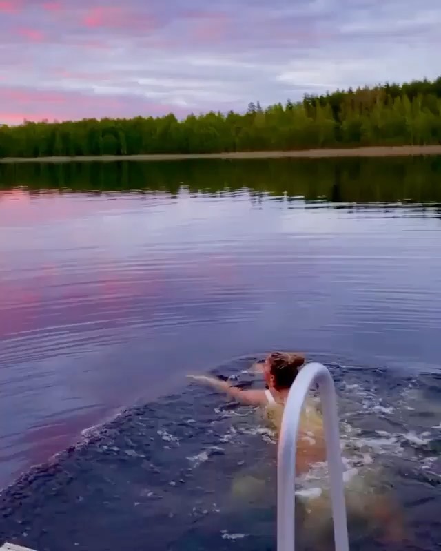 Canon Photography: Sunset bathing in Suomi, Finland. Videography ...