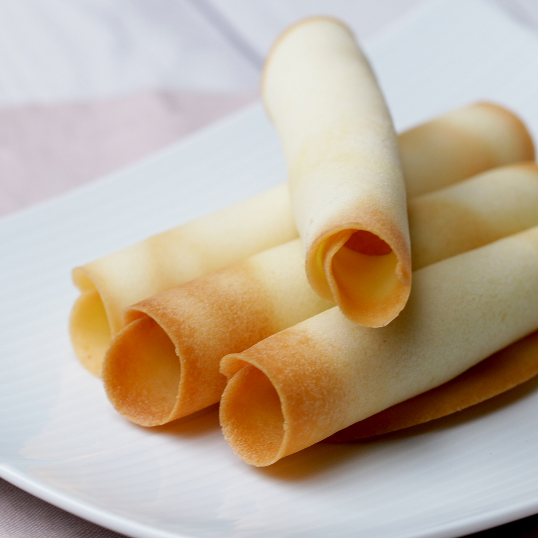 TastyJapan: 材料5つ！シガレットクッキー〜あの味をおうちで♪〜 / Cigarette Cookies ...