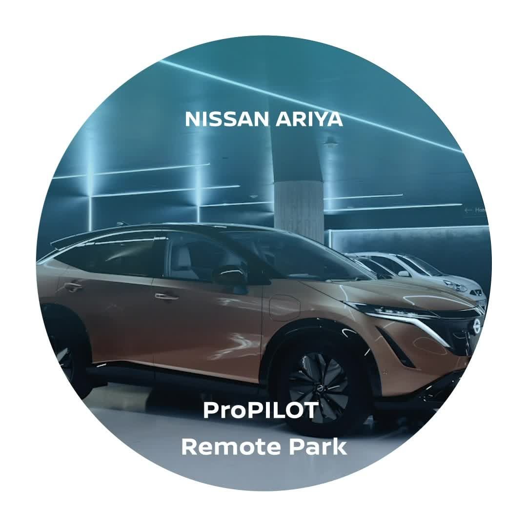 Nissan: Park in tight spaces with Nissan Ariya’s ProPILOT Remote Park ...