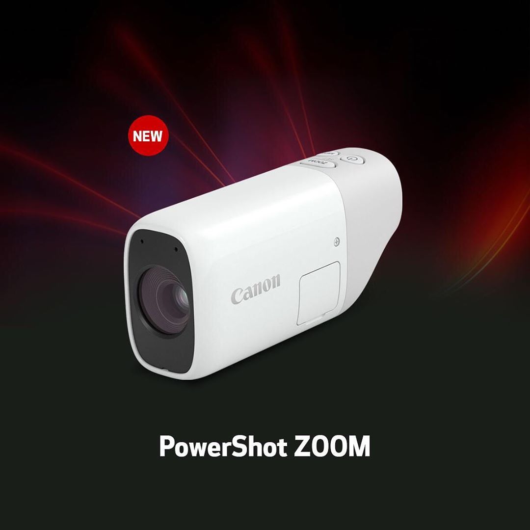Canon: Say hello to the new PowerShot ZOOM! Pocket sized and portable ...