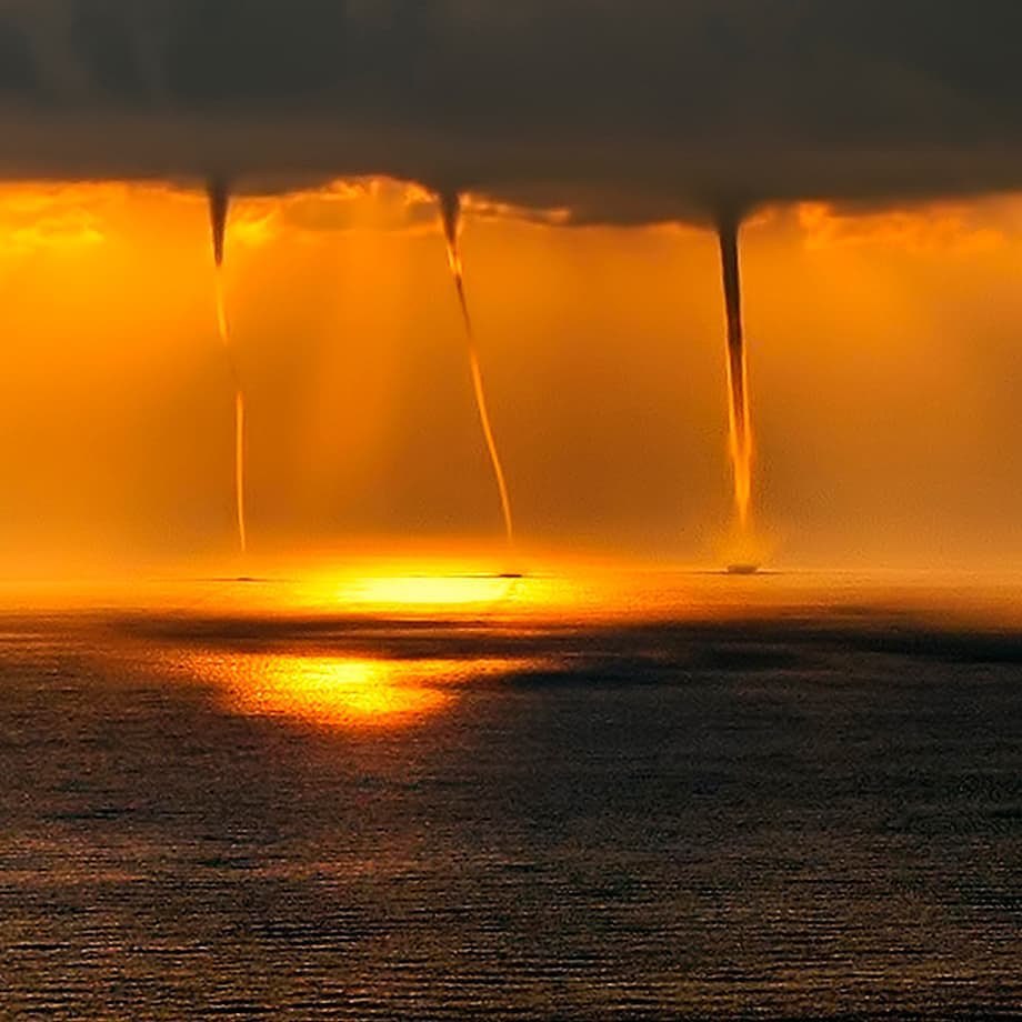 Canon Photography: Triple waterspouts in Turkey Photography ...