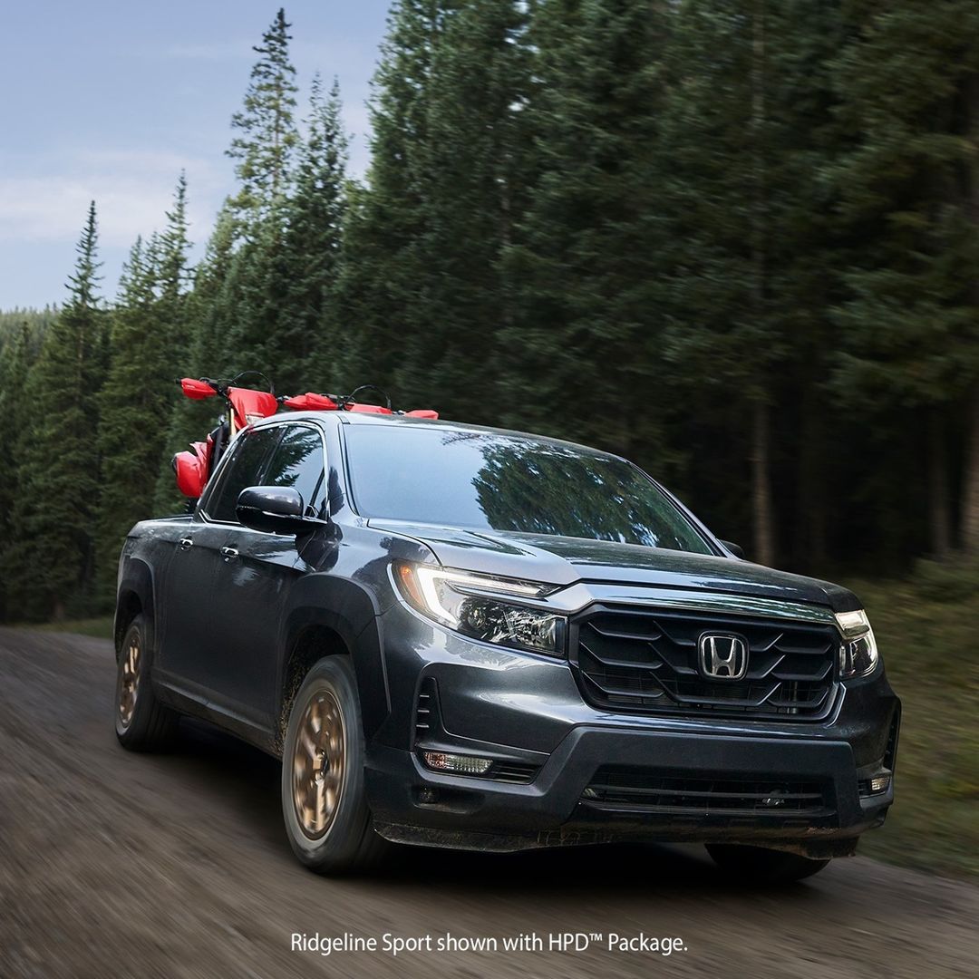 Honda: Rugged. Redesigned. Ridgeline. Available at Honda dealerships 2/ ...