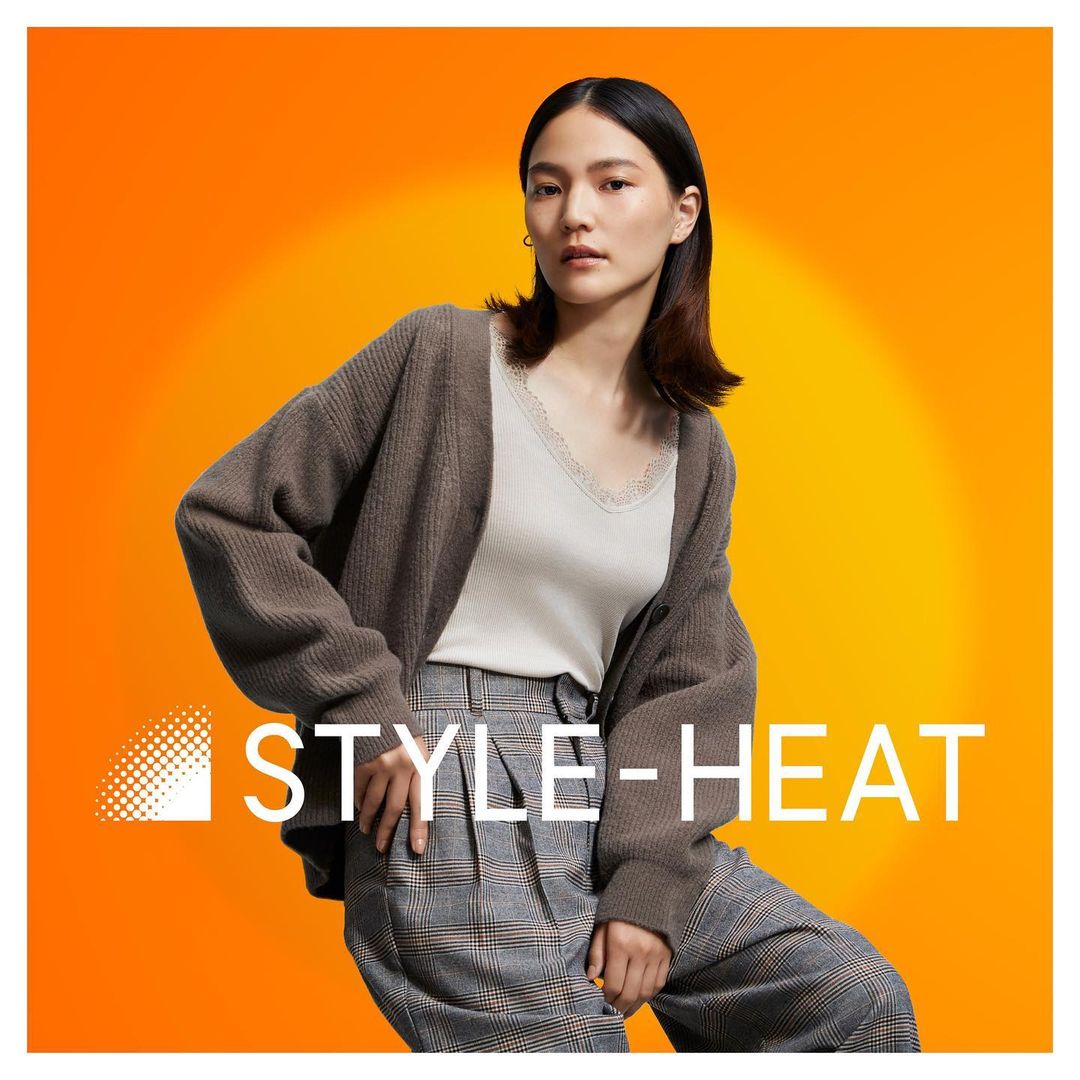 GU(ジーユー): . 寒い日のファッションを自由にする 「STYLE-HEAT」インナーが登場！ 汗など体から出る水分を吸収し発熱する、吸湿 ...