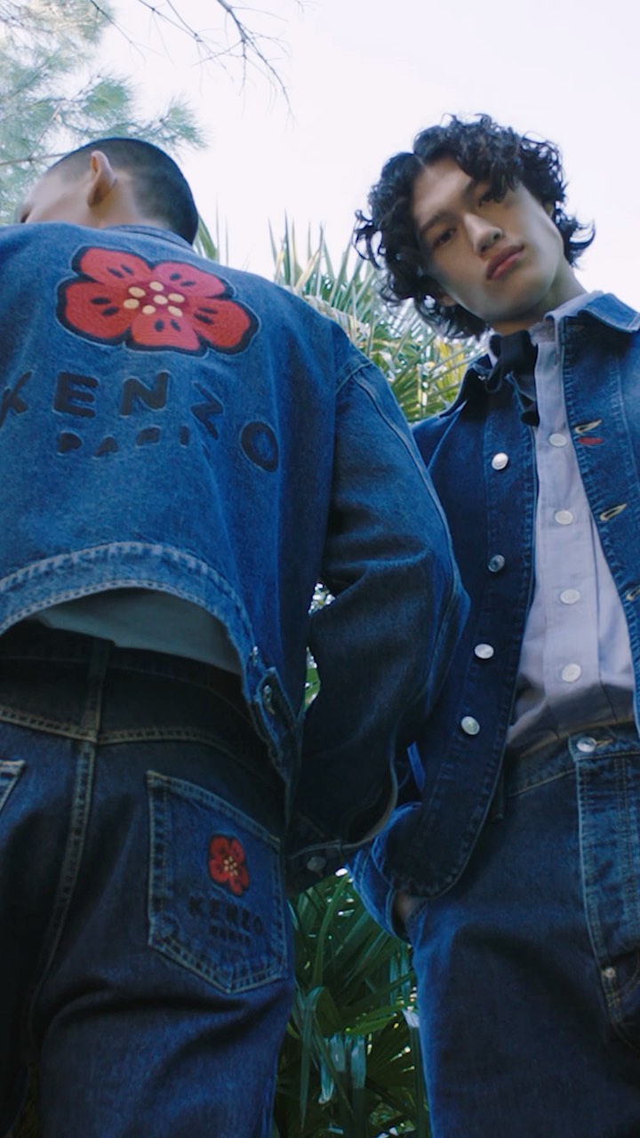 KENZO: KENZO Denim Boke Flower collection by @nigo is available now. KENZO.COM #KENZ... - Ciao Nihon