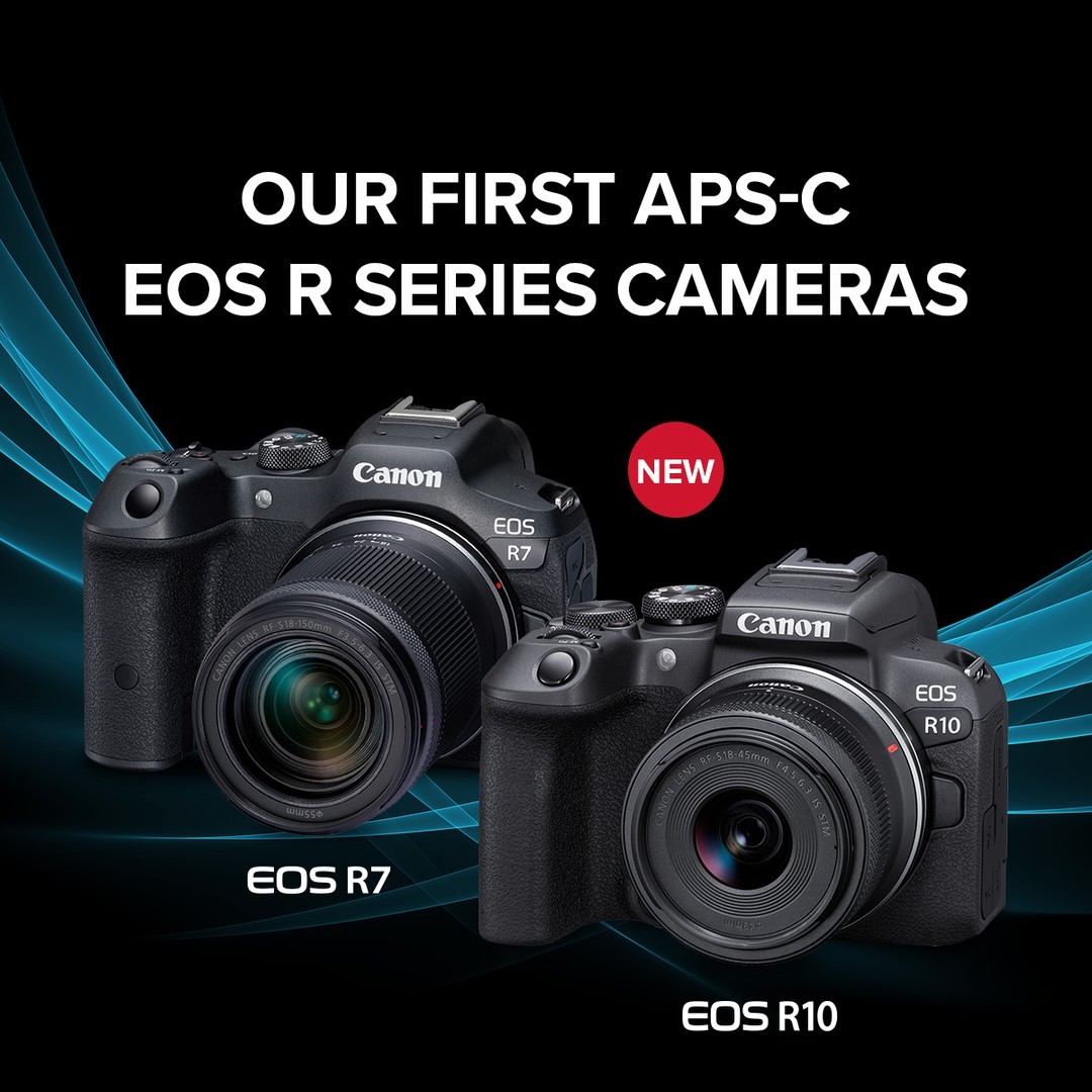 Canon: Introducing the EOS R7 and EOS R10, our first-ever APS-C EOS R ...