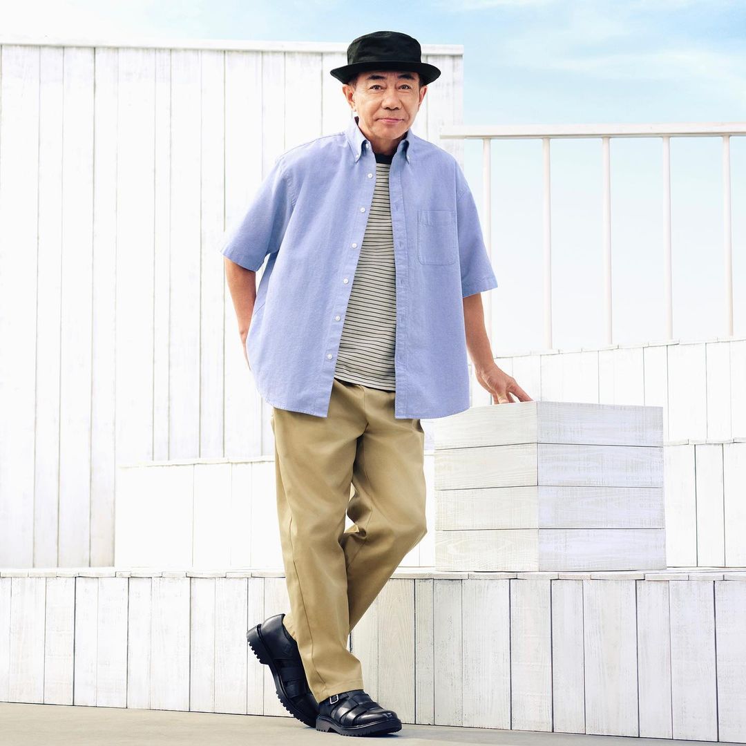 GU(ジーユー): GU MEN 着こなし上がる、夏トップス。 チェックしておきたいトップスを多数ラインナップ！ さらさら感が気持ちいいドライ ...