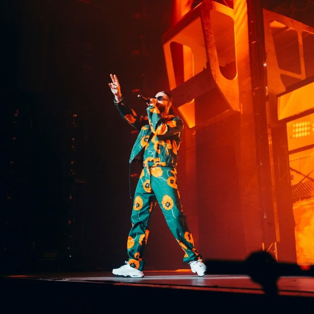 KENZO: French rapper @SCH lit up the stage in Paris during his May ...