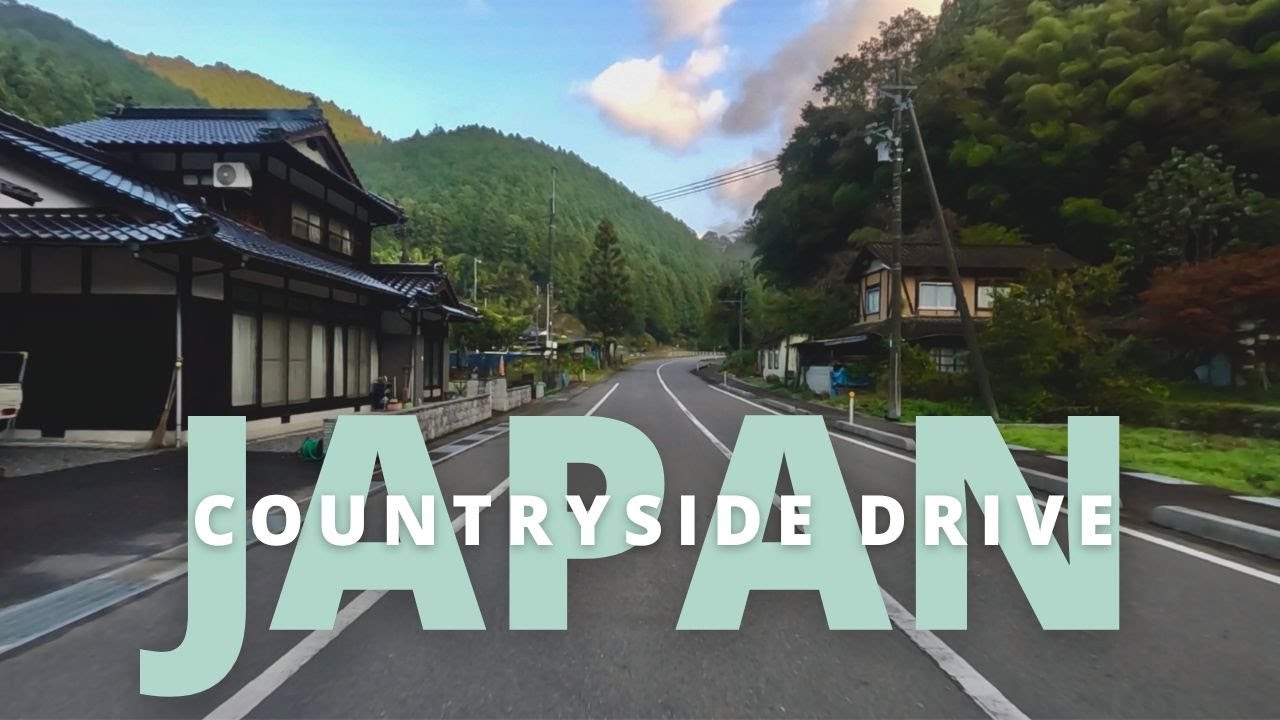 Japan Countryside Drive in The Mountains - I am a Foreigner Living in ...
