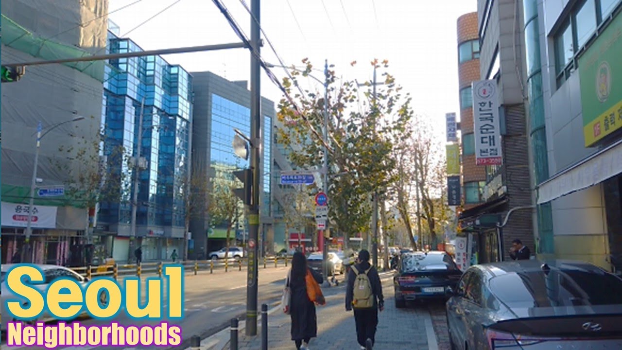 Seoul, Korea - Walking Tour of Neighborhood - 4K - Yangjae 1-dong [Seocho-gu 3] 4(3)-19 - Ciao Nihon