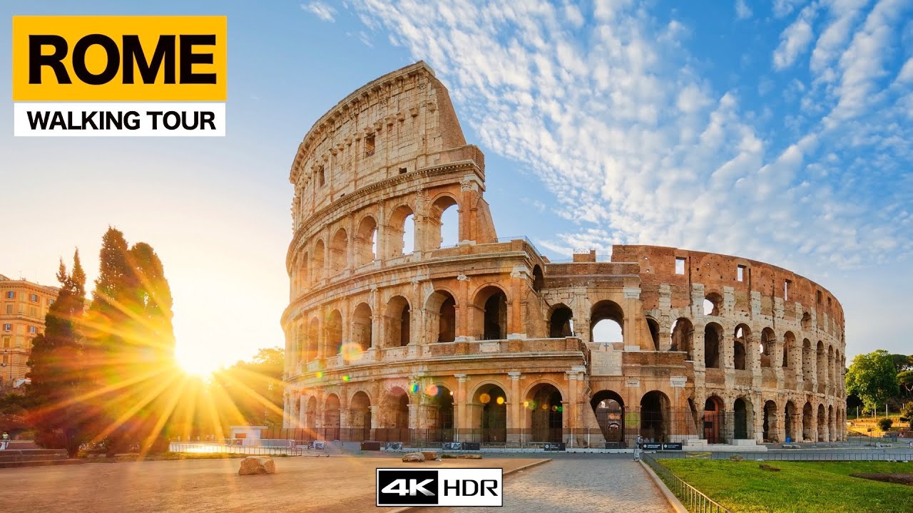 Rome, Italy 🇮🇹 Walking Tour - with Captions, Subtitles & Immersive ...