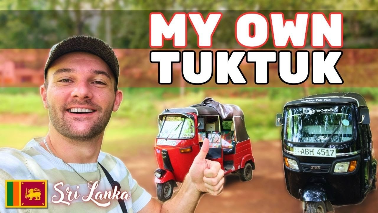 DIT GING NIET ZO GOED... Tuk tuk rijlessen in Kandy Sri Lanka voor €20,- Ciao Nihon