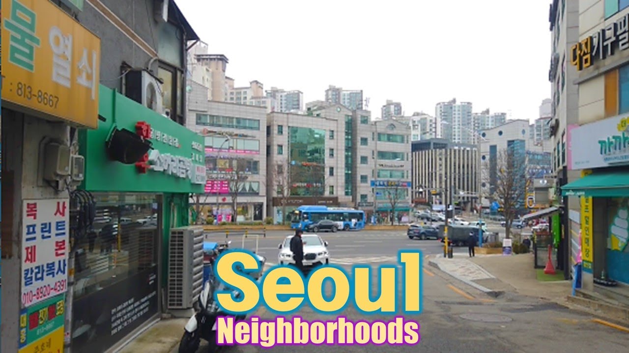 Seoul, Korea - Walking Tour of Neighborhood - 4K - Sangdo 1-dong [Dongjak-gu 3] 5(3)-7 - Ciao Nihon