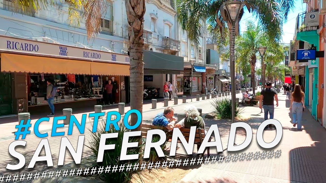 Recorriendo SAN FERNANDO CENTRO I BUENOS AIRES I ARGENTINA I 4K Walking ...