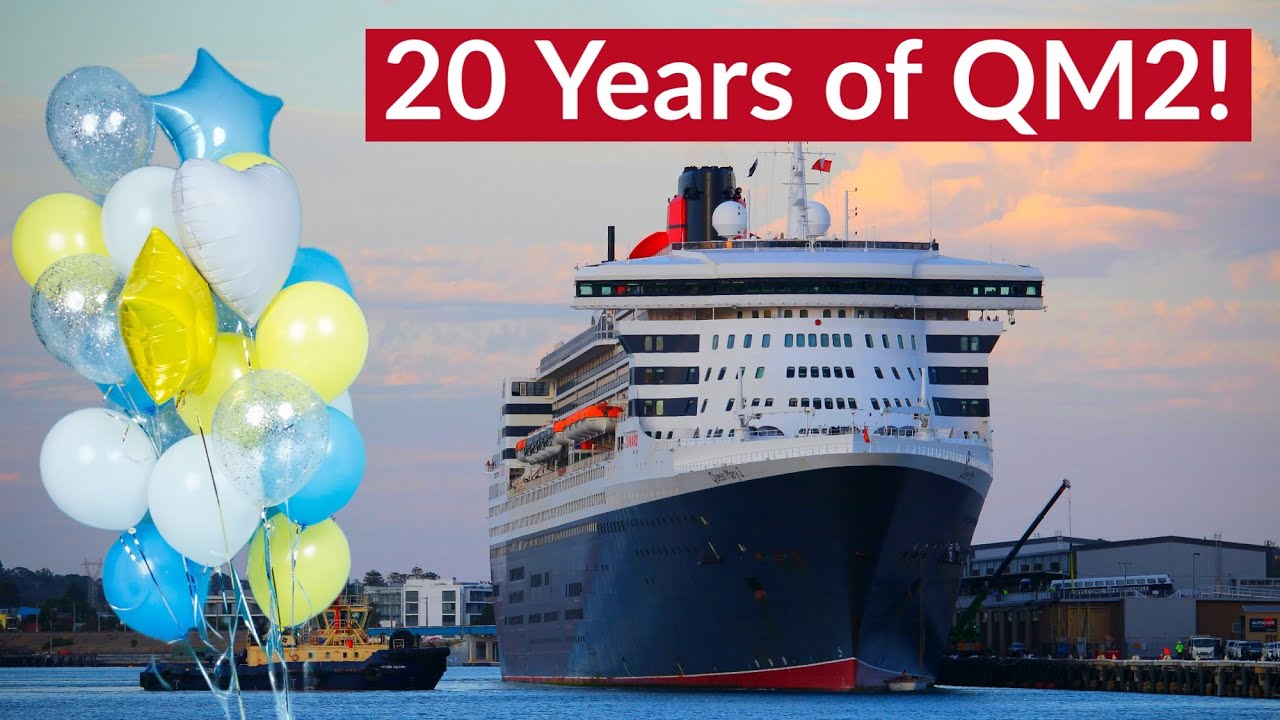 20 Years of Queen Mary 2 - Cunard QM2 milestones in review. - Ciao Nihon