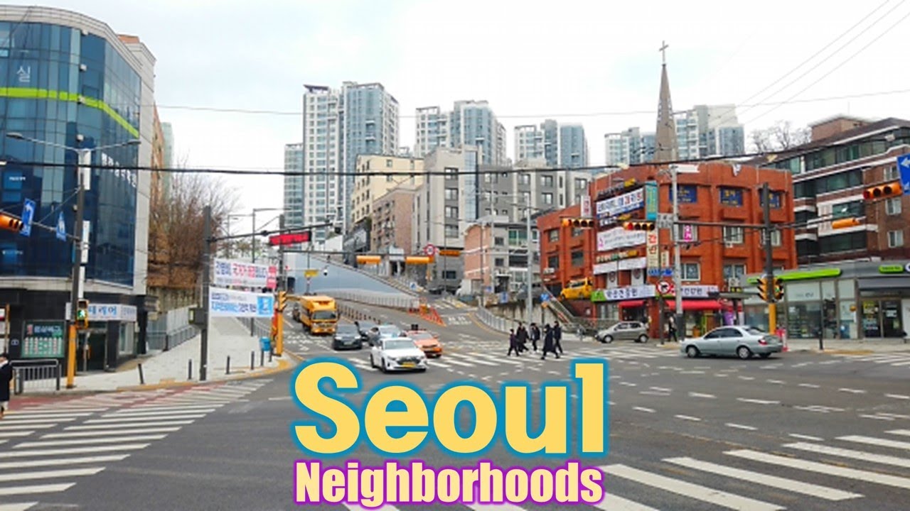 Seoul, Korea - Walking Tour of Neighborhood - 4K - Sangdo 4-dong [Dongjak-gu 3] 5(3)-10 - Ciao Nihon