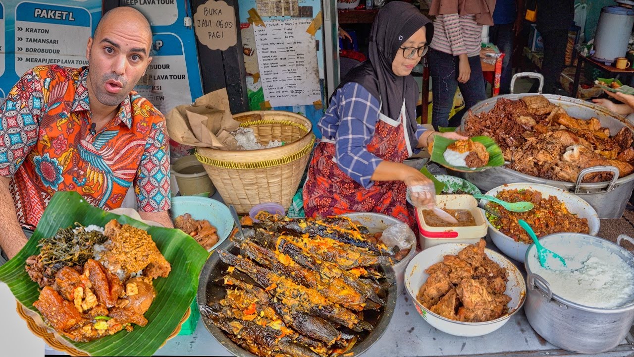 24 hours of Indonesian Street Food in YOGYAKARTA 🇮🇩 7 Dishes You Don't ...