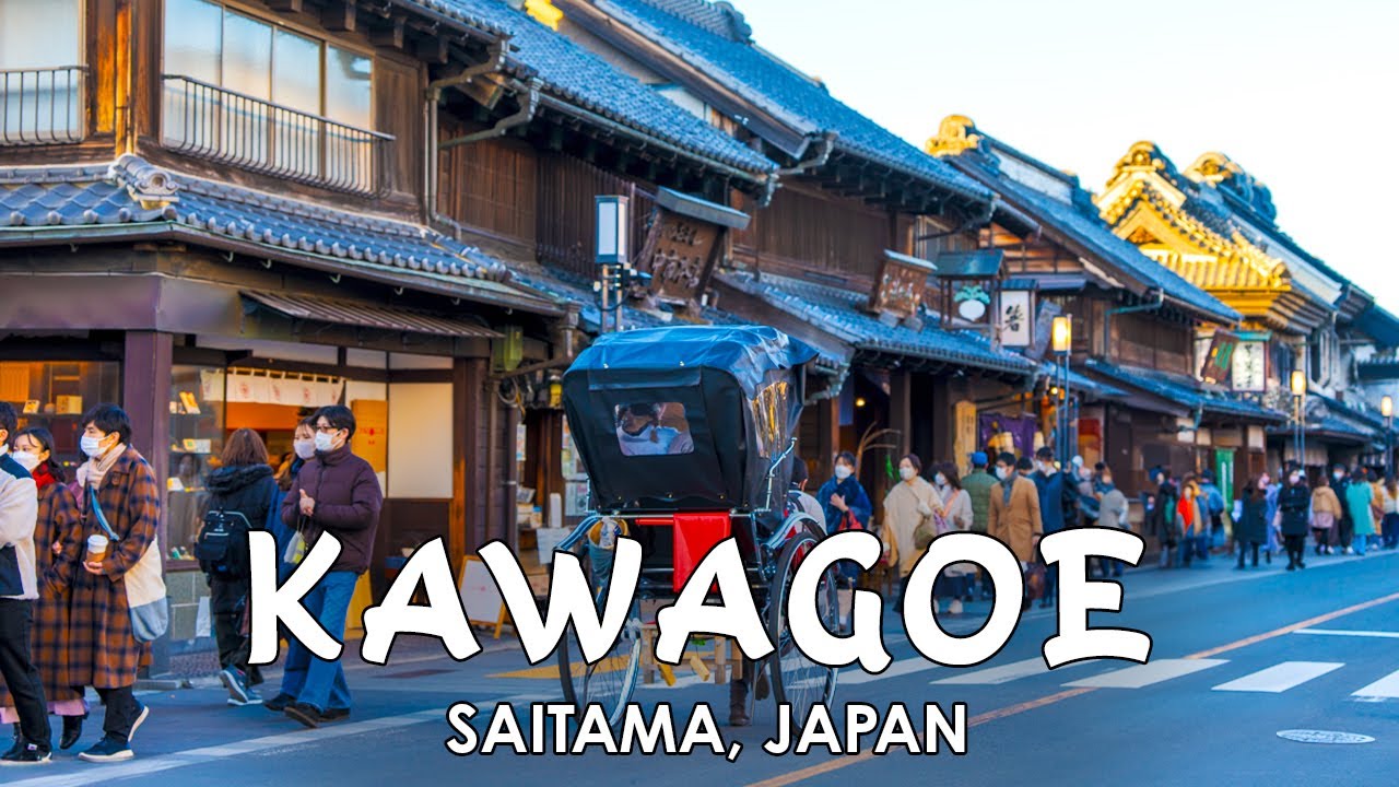 Japan Walk in Kawagoe "Little Edo" | Saitama, Japan 🇯🇵| 4K Walking Tour ...