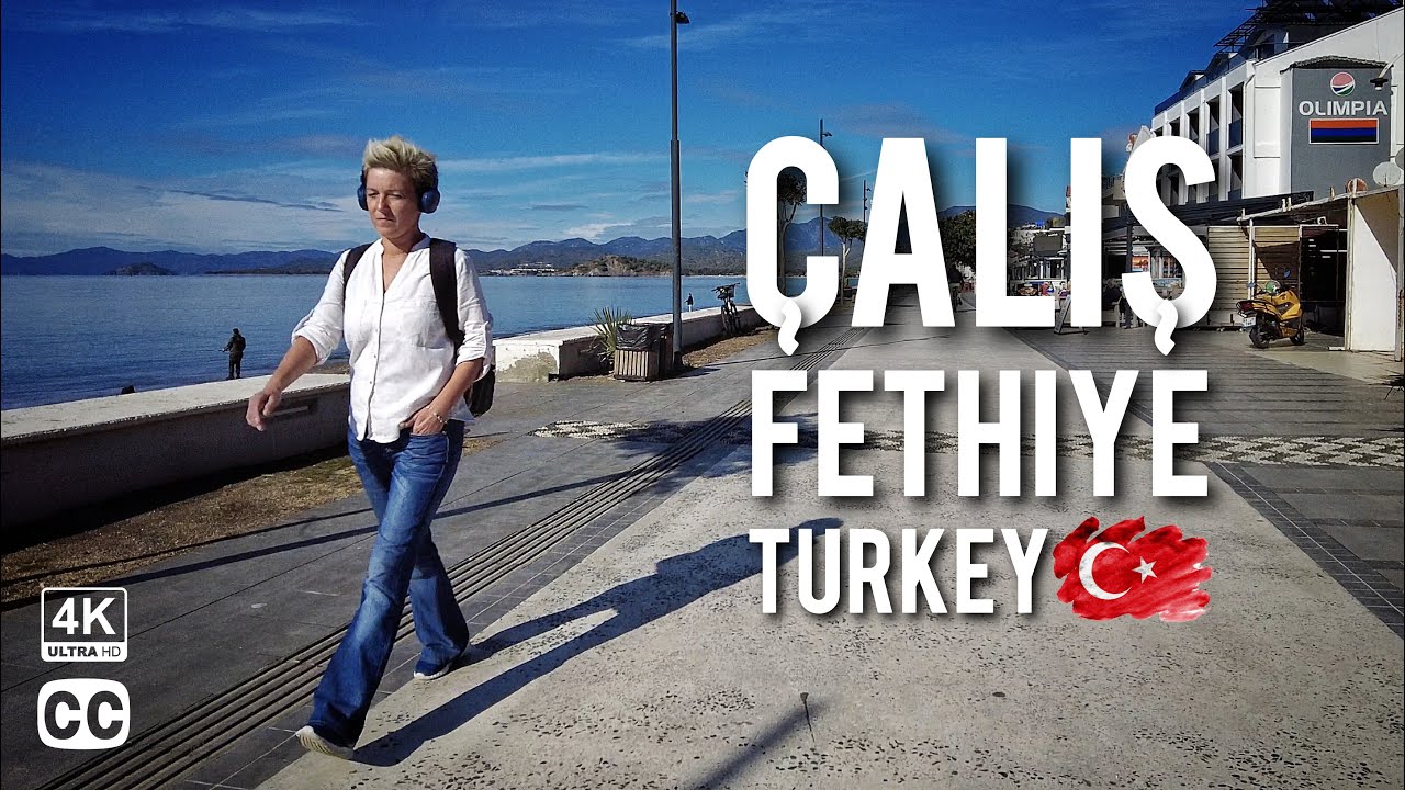 Tour of Calis Beach and Promenade | Fethiye, Turkey 🇹🇷 - Ciao Nihon