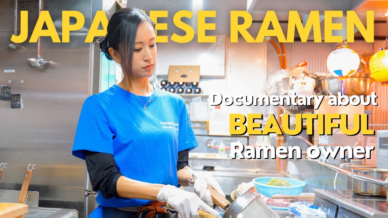 My dream is to expand into the world! A beautiful ramen master ...