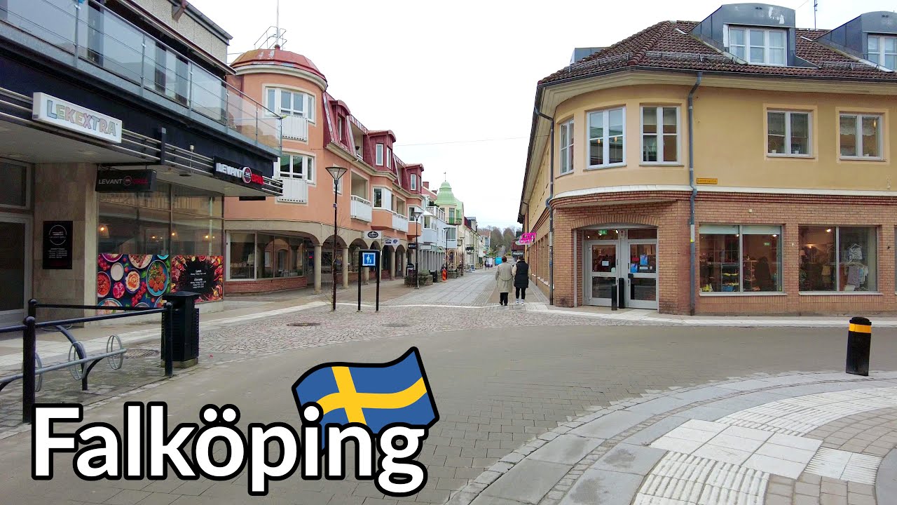 Sweden, walking tour of the town Falköping - Ciao Nihon