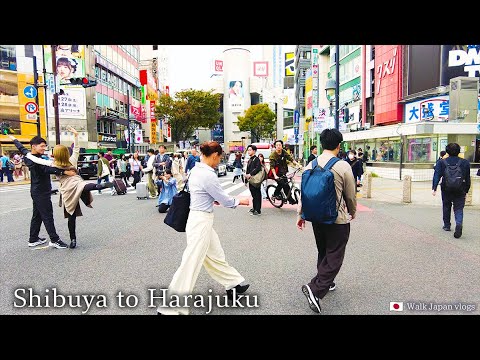 TOKYO WALK/background video 57 min.｜Walking the shortest route from ...