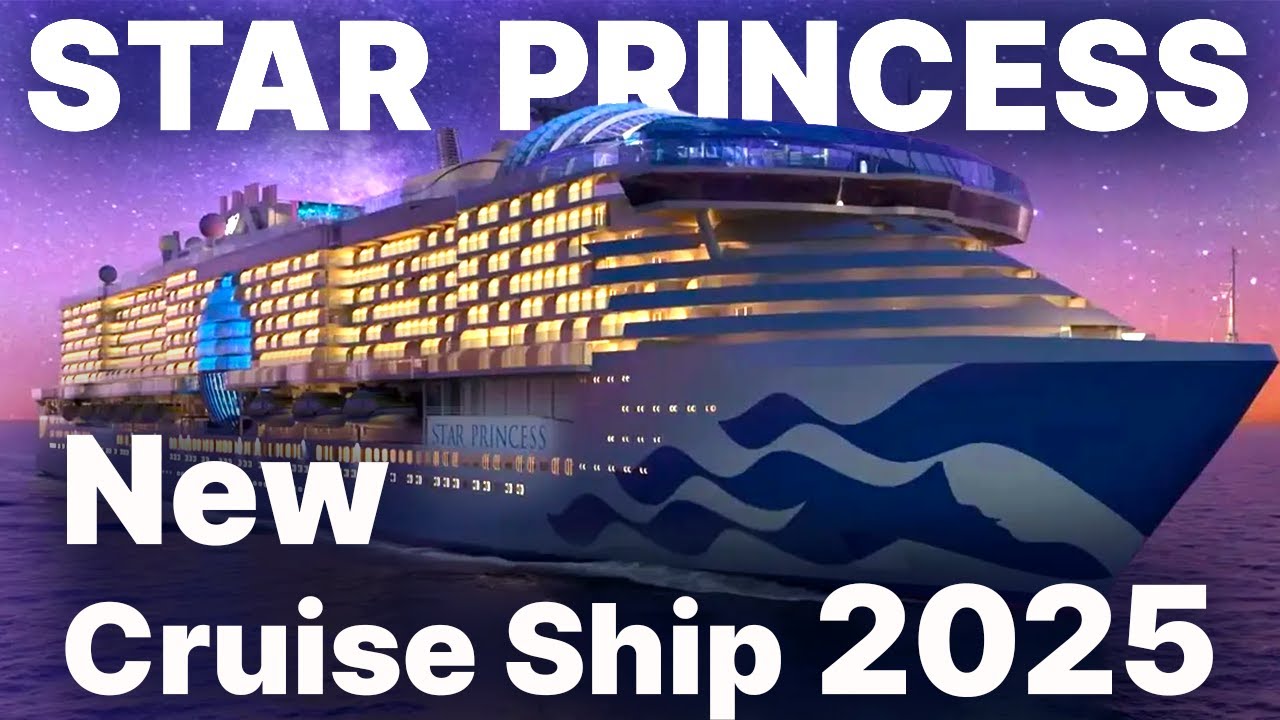 STAR PRINCESS - New Cruise Ship 2025 - Virtual Tour - Ciao Nihon