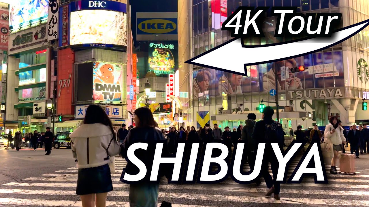 Shibuya - The Movie?? High Quality Walking Tour of Toyko's Amazing ...