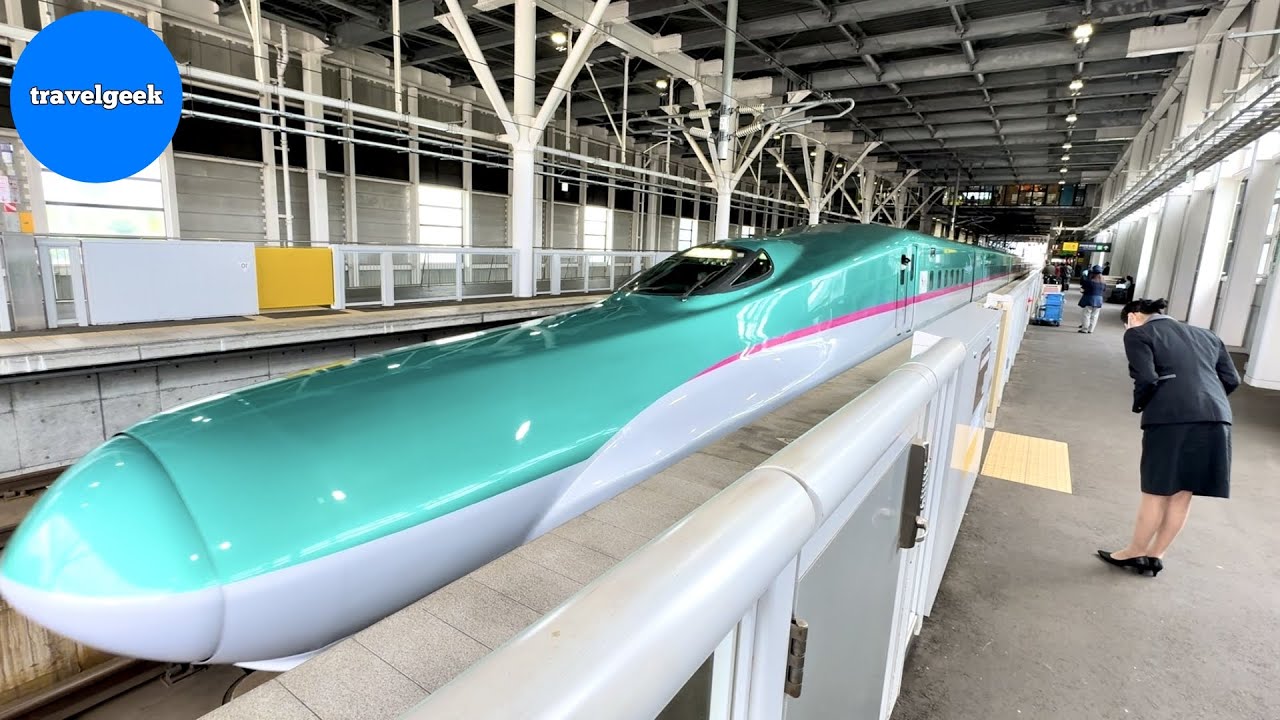 Riding Japan's FASTEST Bullet Train First Class from Tokyo to Hokkaido ...
