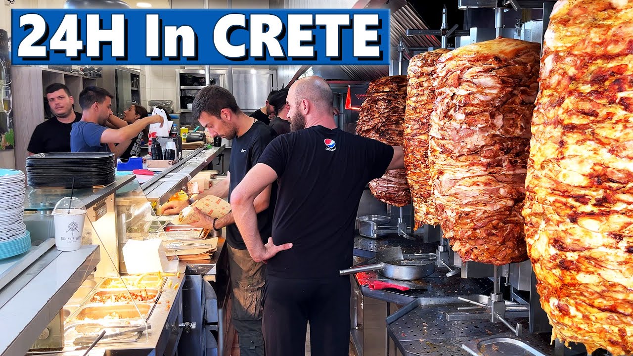 24 Hours In CRETE - Ultimate Greek Food Tour of Chania 🇬🇷 - Ciao Nihon