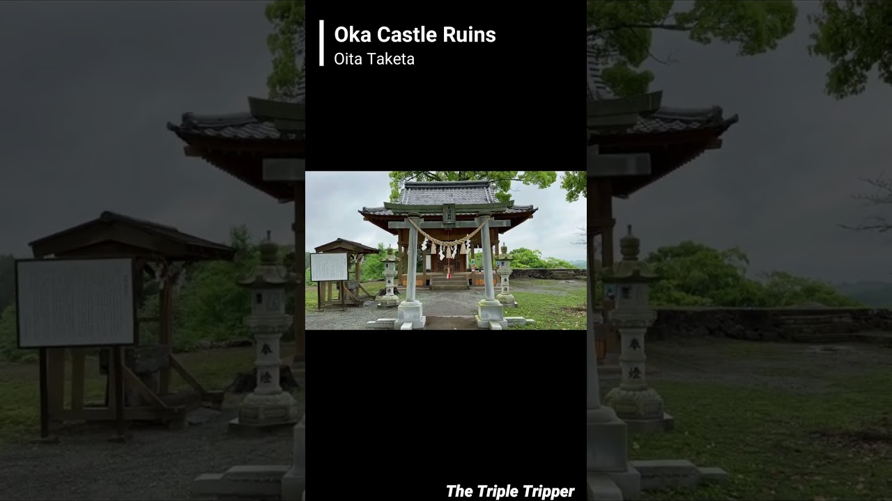 "Oka Castle Ruins_岡城跡" Taketa/Oita/Japan Trip-Log #Shorts #竹田 #大分 ...