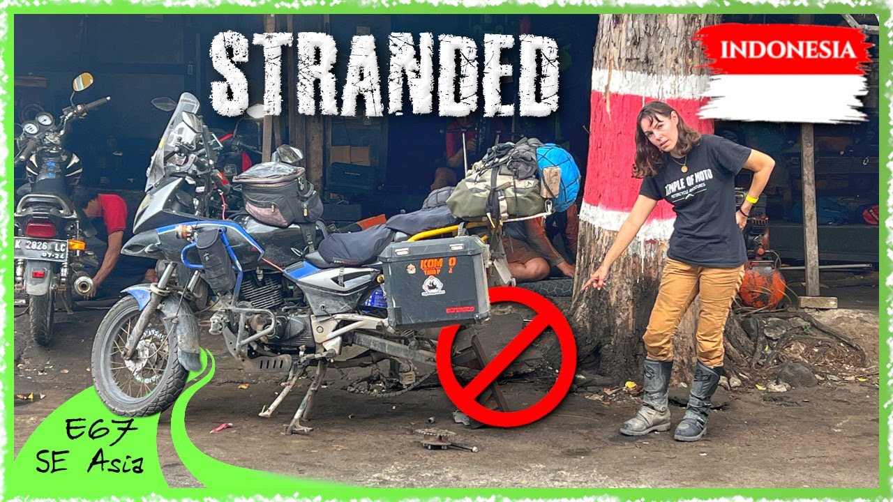 Disaster in Indonesia | We're STRANDED in Java with 16 Broken SPOKES! – 🇮🇩 [SE E67] - Ciao Nihon