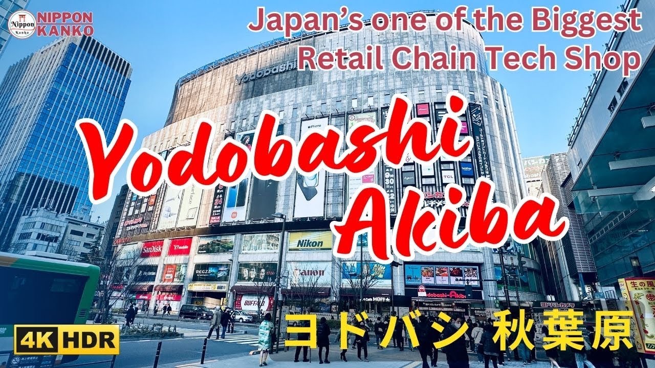 Tokyo’s Largest Tech Shop | Yodobashi Camera Akihabara Shop Inside Tour ...